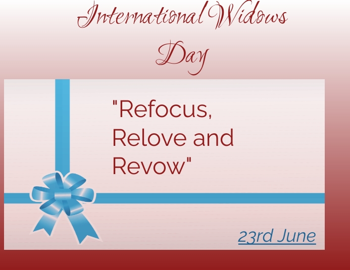 International Widows Flyer Templat | PosterMyWall