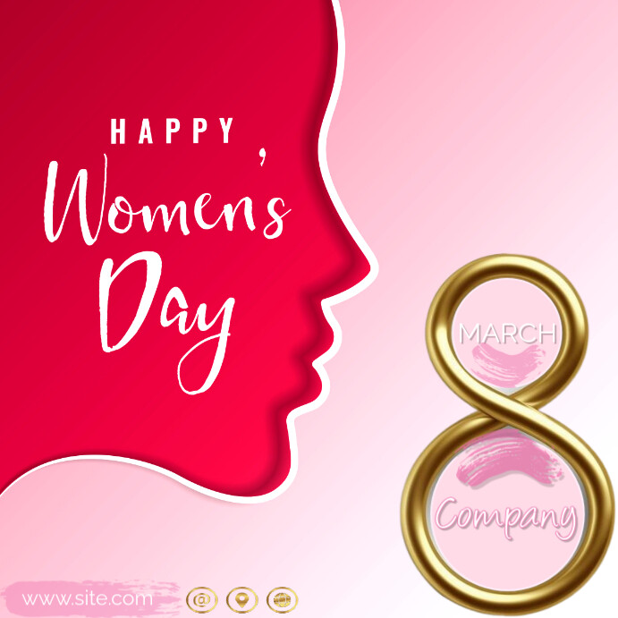 international woman's day free design template | PosterMyWall