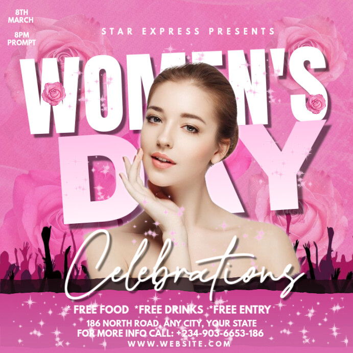 INTERNATIONAL WOMEN'S DAY DESIGN Template | PosterMyWall