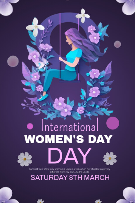 Copy of International Women's Day Poster | PosterMyWall