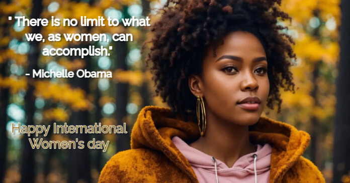 International women's day quote Template | PosterMyWall
