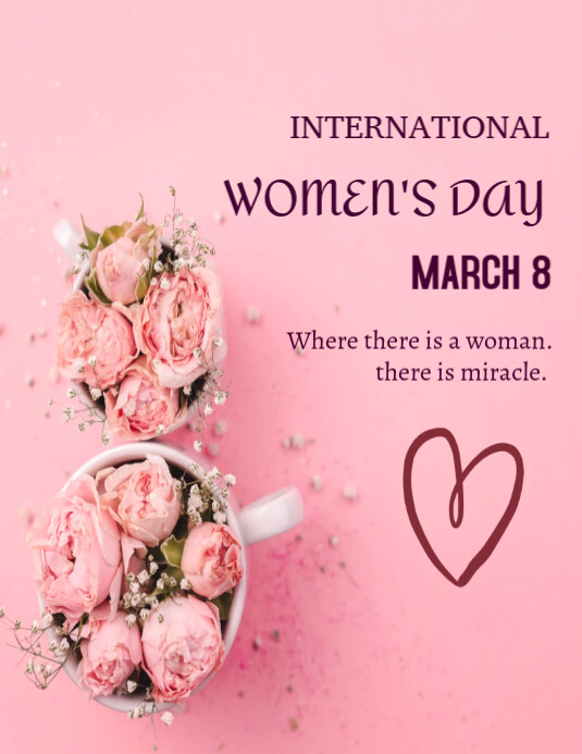 Copy of International women's day template 2025 | PosterMyWall