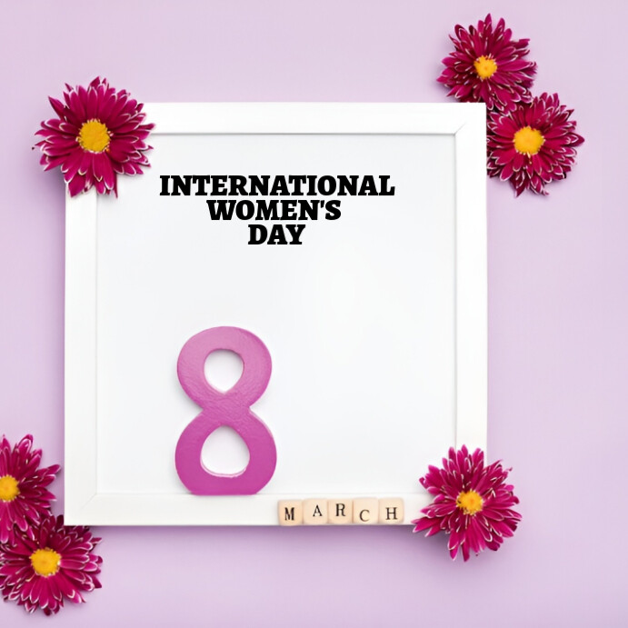 Copy of International women’s day frame template | PosterMyWall
