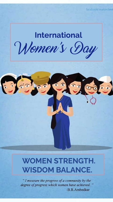 International Women's Day Banner Template | PosterMyWall