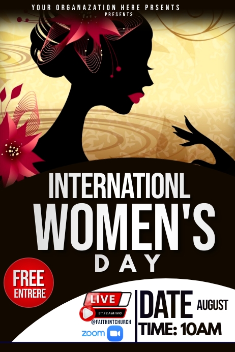 Copy of international women's day | PosterMyWall
