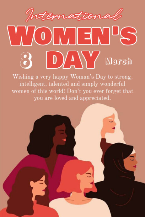 Copy of International Women's Day | PosterMyWall