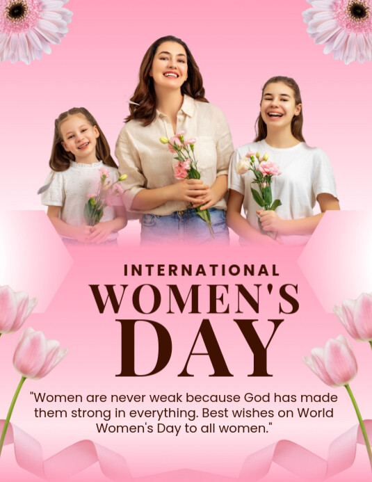 Copy of International Women's Day | PosterMyWall