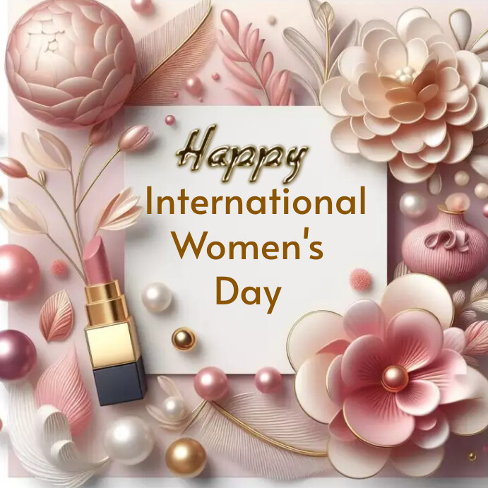 International women's day greeting card Template | PosterMyWall