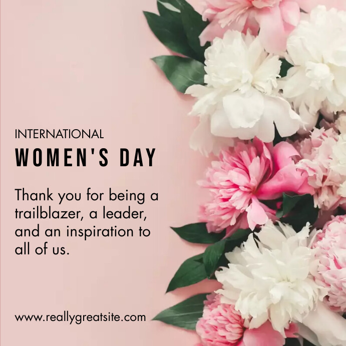 International Women's Day Instagram Post Template | PosterMyWall