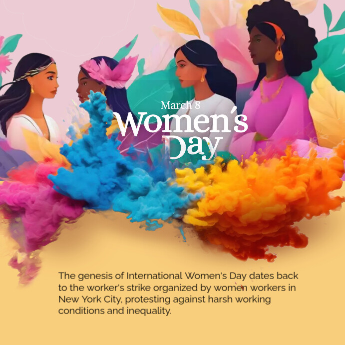 International Women's Day Instagram Post Template | PosterMyWall