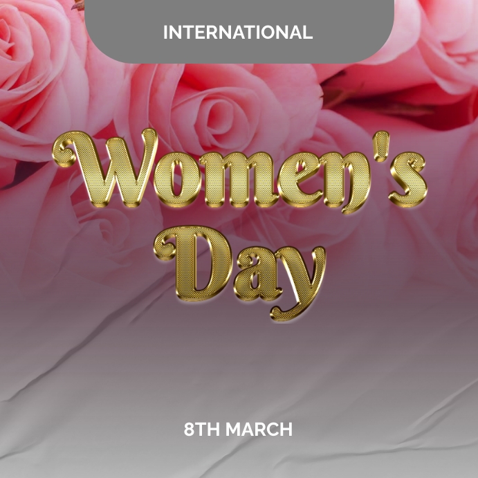 International women's day post Template | PosterMyWall