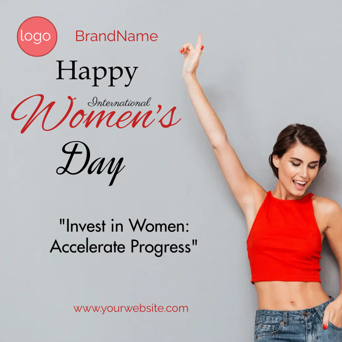 International Women's Day Post Template | PosterMyWall