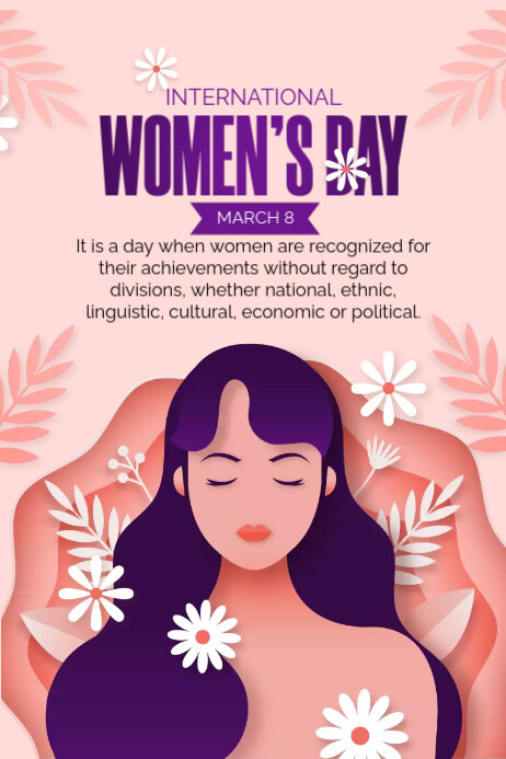 International Women's Day Poster Template | PosterMyWall