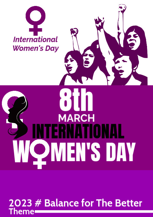 international women's day poster Template | PosterMyWall