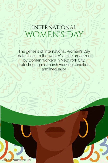 Copy of International Women's Day Poster | PosterMyWall