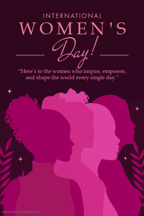 Copy of International Women's Day Poster | PosterMyWall
