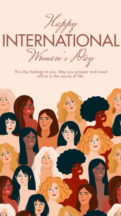 De La Plantilla Del Día Internacional de La Mujer | PosterMyWall