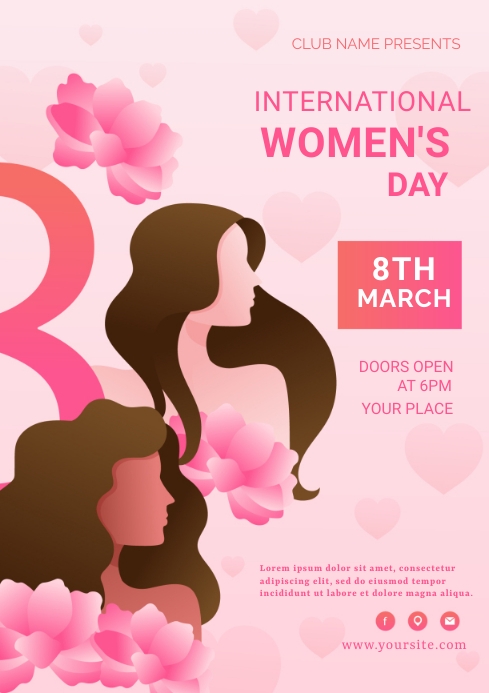 De La Plantilla Del Día Internacional de La Mujer | PosterMyWall