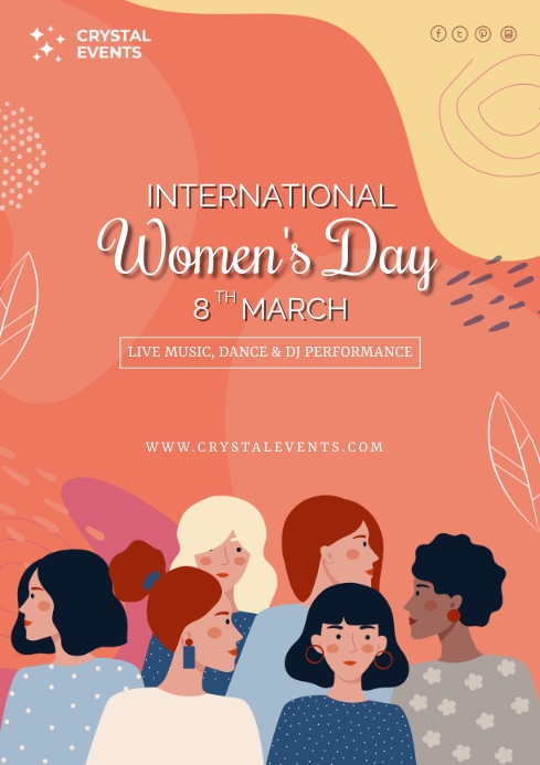 INTERNATIONAL WOMEN'S DAY TEMPLATE | PosterMyWall