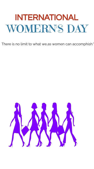 Plantilla de INTERNATIONAL WOMEN DAY | PosterMyWall