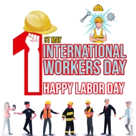 international workers day,happy labor day Template | PosterMyWall