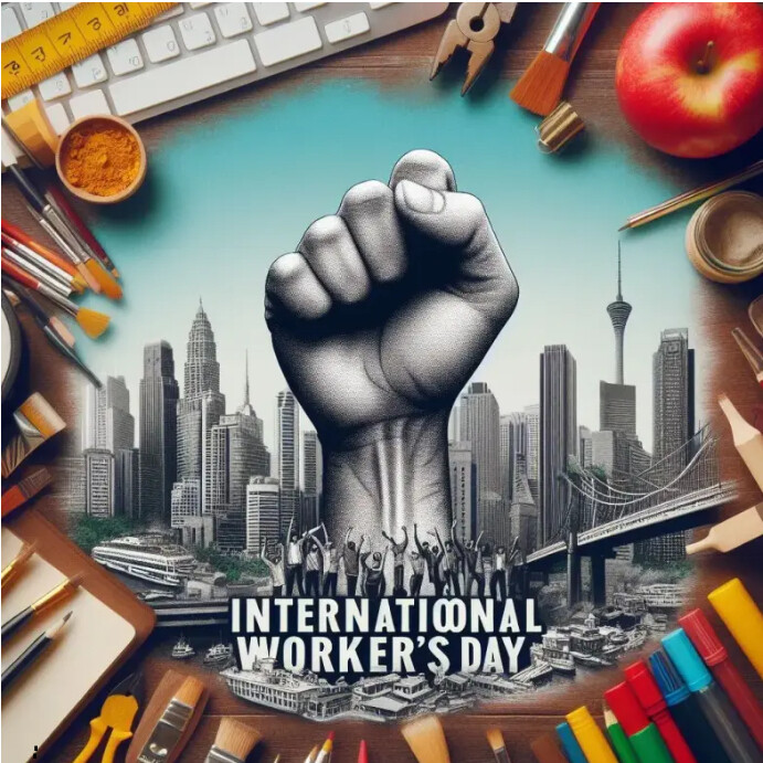 Copy of International workers day | PosterMyWall