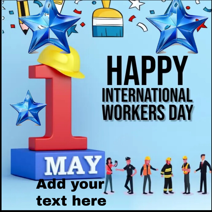 International Workers Day Template | PosterMyWall