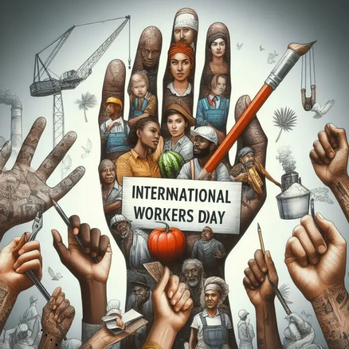 Copy of International workers day | PosterMyWall