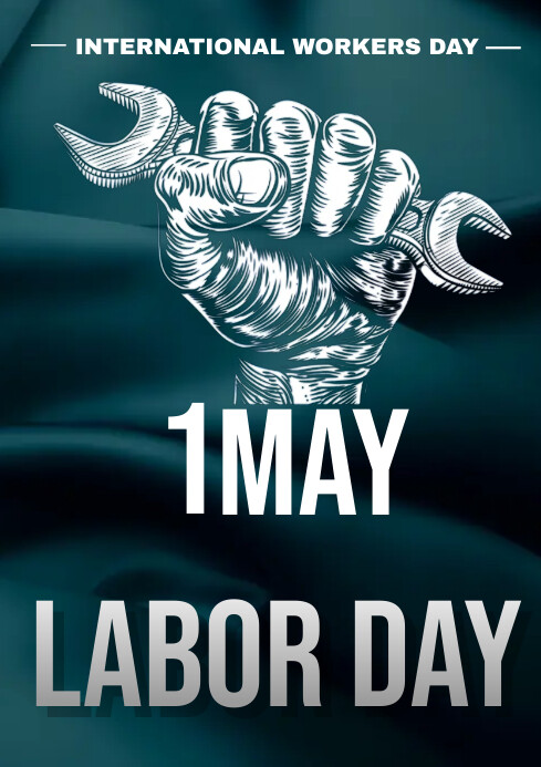 International workers day flyer Template | PosterMyWall