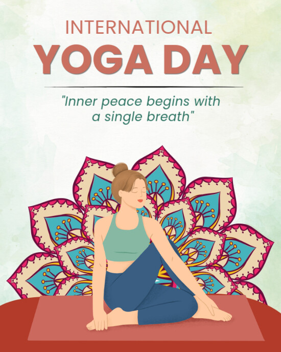 international yoga day Template | PosterMyWall