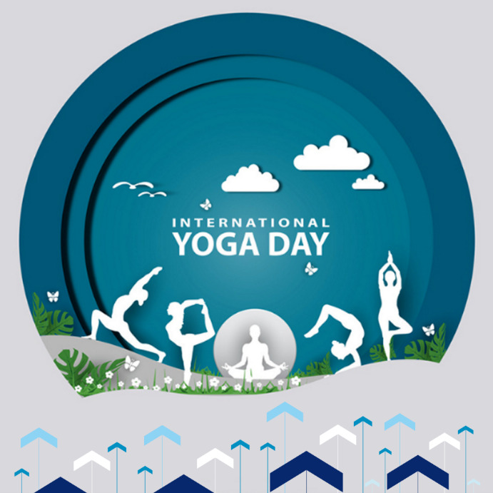 Copy of international yoga day | PosterMyWall