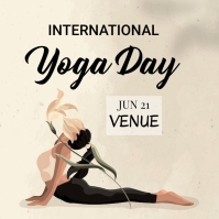 yoga day post Template | PosterMyWall
