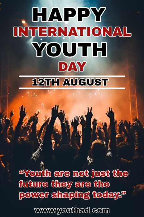 International Youth Day Template | PosterMyWall