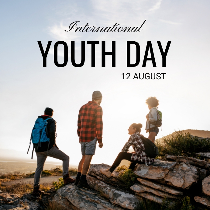 Plantilla de International Youth Day Template | PosterMyWall