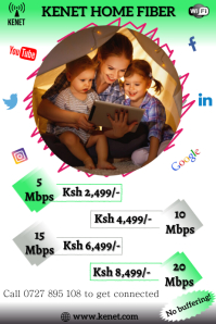 Internet service provider flyer Template | PosterMyWall