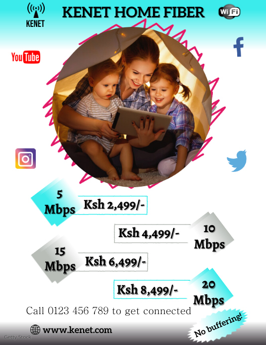 Internet service providing company Template | PosterMyWall