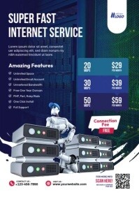 Internet Service Provider Template | PosterMyWall
