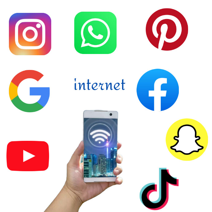 Internet template | PosterMyWall
