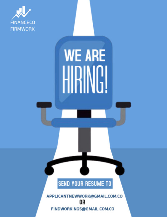 internship poster template | PosterMyWall