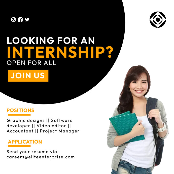 Copy of Intership flyer | PosterMyWall