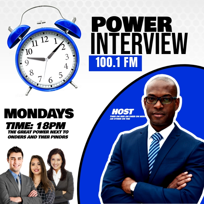 interview Template | PosterMyWall