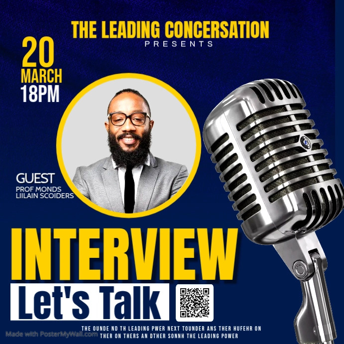 interview Template | PosterMyWall