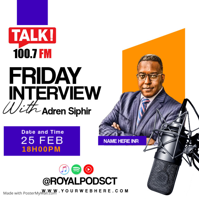 Plantilla de interview flyer | PosterMyWall