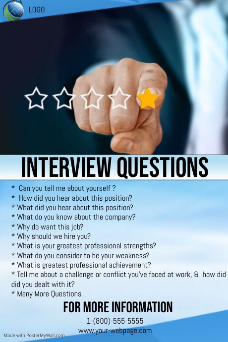 Interview Template | PosterMyWall