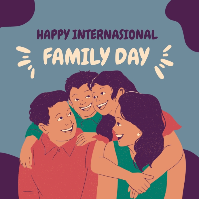 INTL. FAMILY DAY Template | PosterMyWall