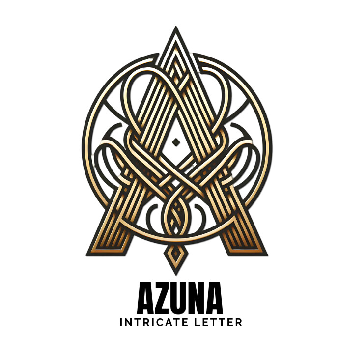 Copy of Intricate letter A brand logo | PosterMyWall