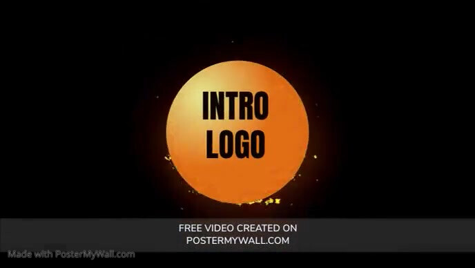 Copy of INTRO LOGO ANIMATED VIDEO | PosterMyWall