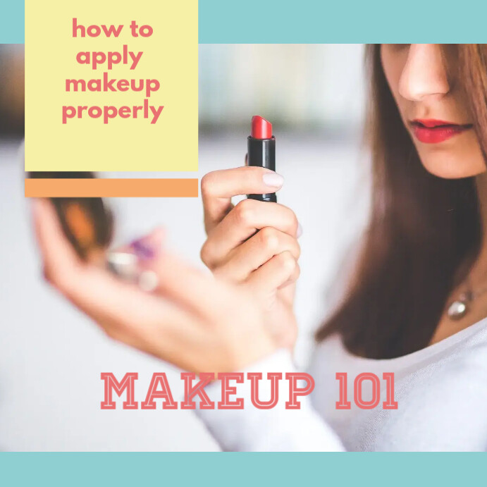 Introduction to Makeup Template | PosterMyWall