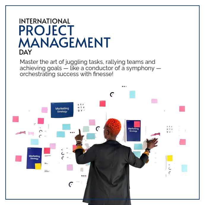 Intyernational Project Management Day Template | PosterMyWall