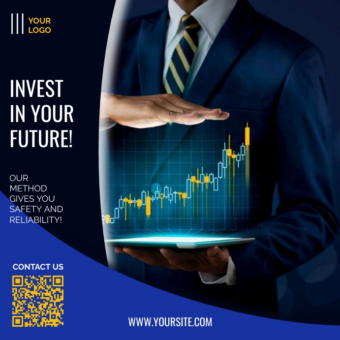 Invest in your future Template | PosterMyWall